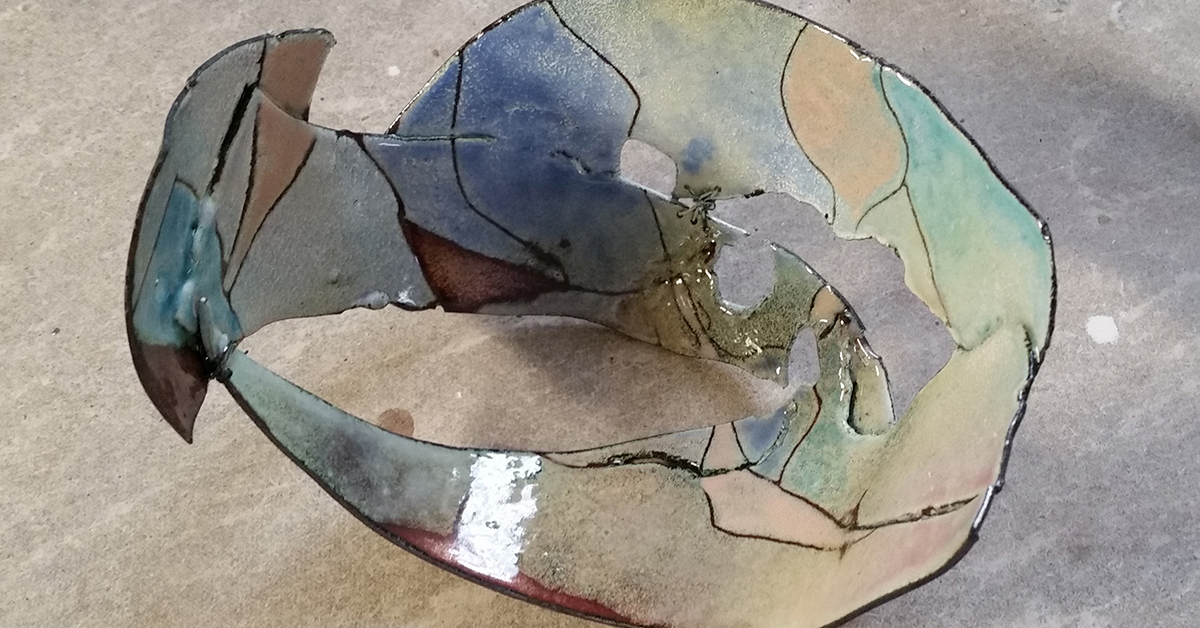 Judy Stone: Copper Enameling Process | The Woven Tale Press