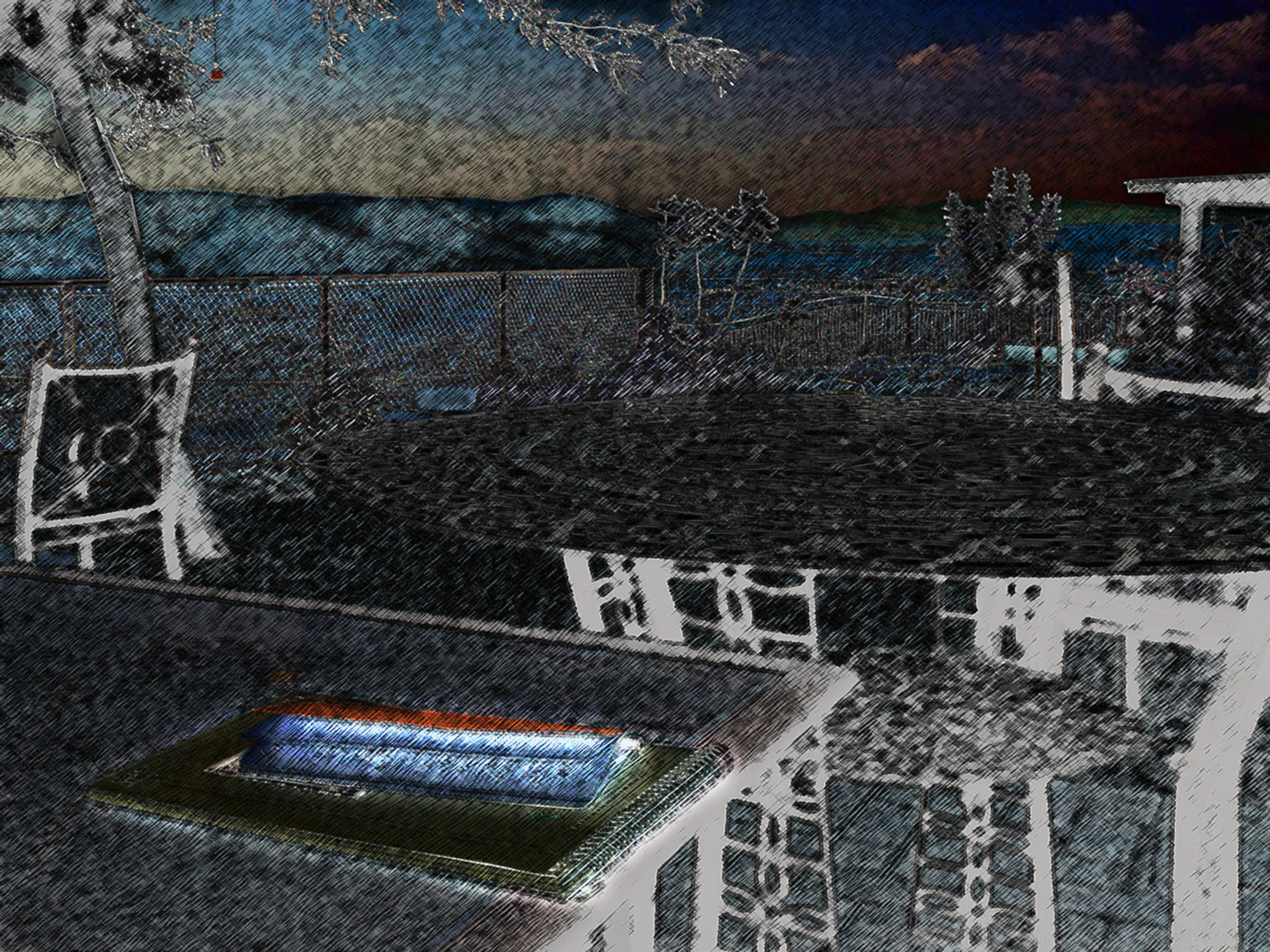 Poetry in the Dark poet activist Michael Dickel’s original digital art ...