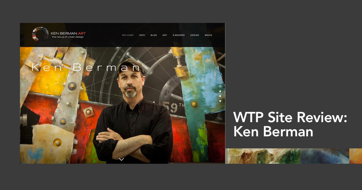 Home page of artist Ken Berman – The Woven Tale Press