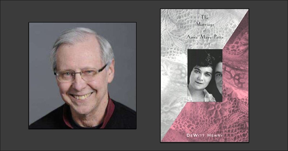 The cover of The Marriage of Anna-Maye Potts by DeWitt Henry – The Woven Tale Press