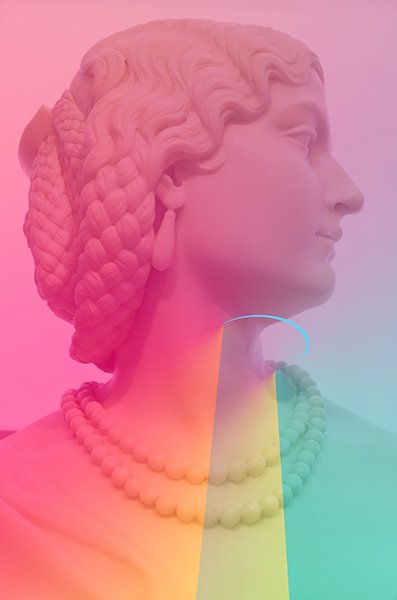 Laura Noel, Color Crescent, 2017. Archival pigment print, various sizes ...